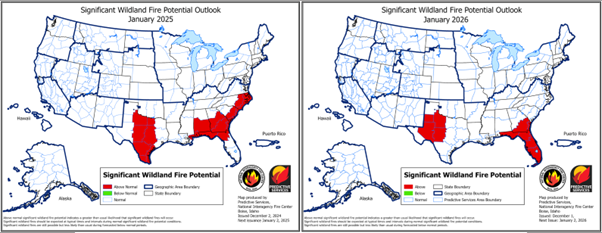 California Wildfire - Similar Forecasts with Different Uncertainties ...